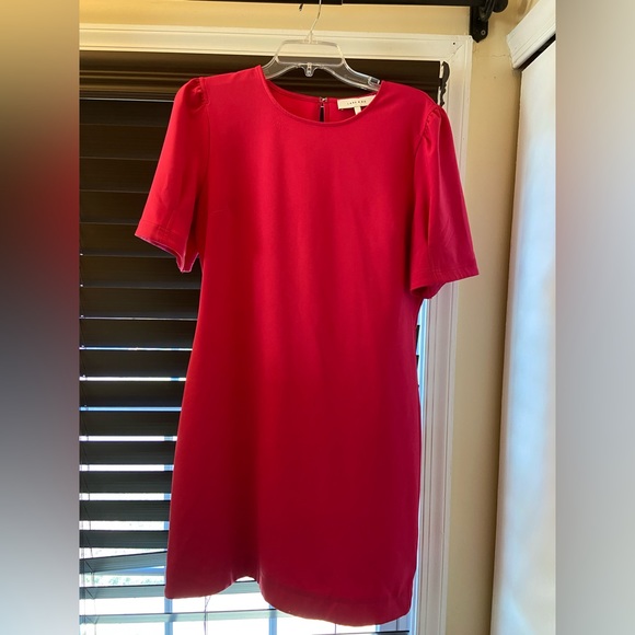 Lark & Ro | Dresses | Lark Ro Hot Pink Short Sheath Dress | Poshmark